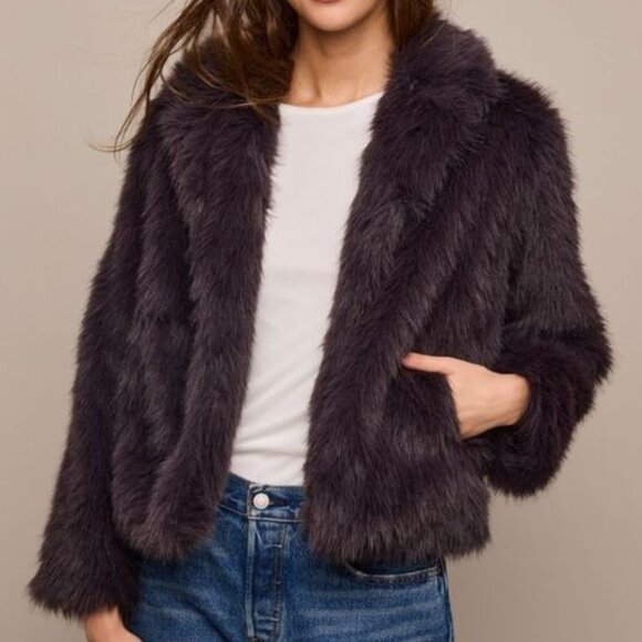 Jackets & Coats | Nwt Studio 1886 Fauxfur Jacket Xl16 | Poshmark
